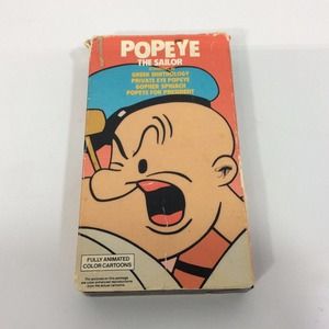 Kids Klassics | Media | Vhs Popeye The Sailor Greek Mirthology Private ...